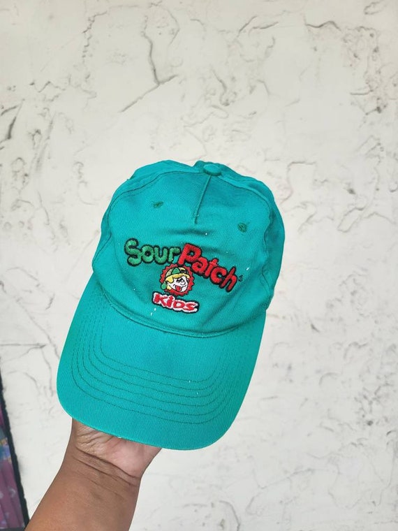 Vintage Green Sour Patch Kids Cap Youth Size - Gem