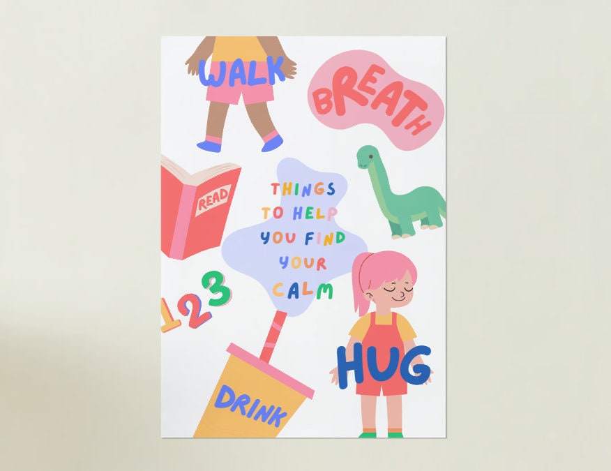 Nursery / Classroom Feelings Poster Bundle. Calming Corner Posters ...