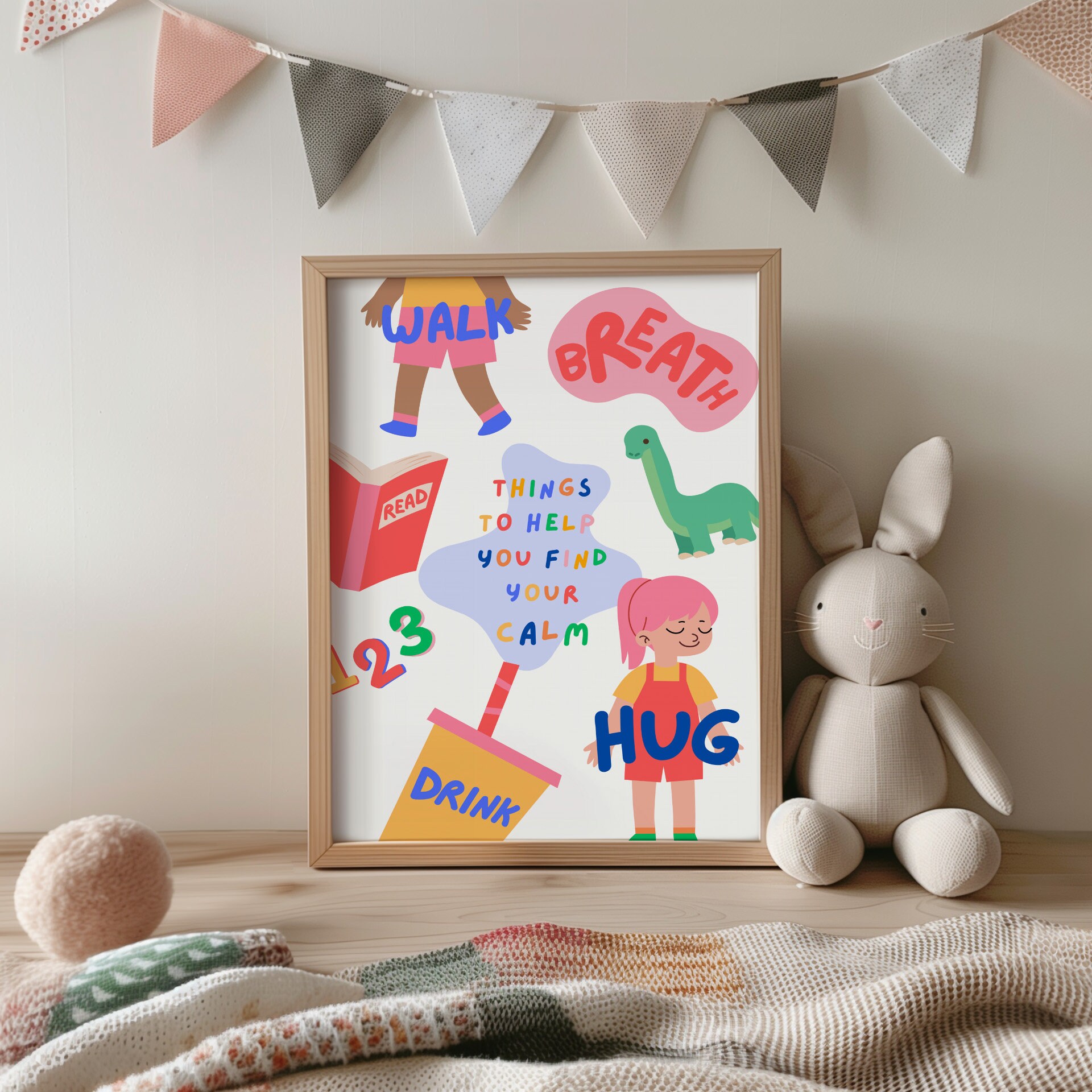 Nursery / Classroom Feelings Poster Bundle. Calming Corner Posters ...