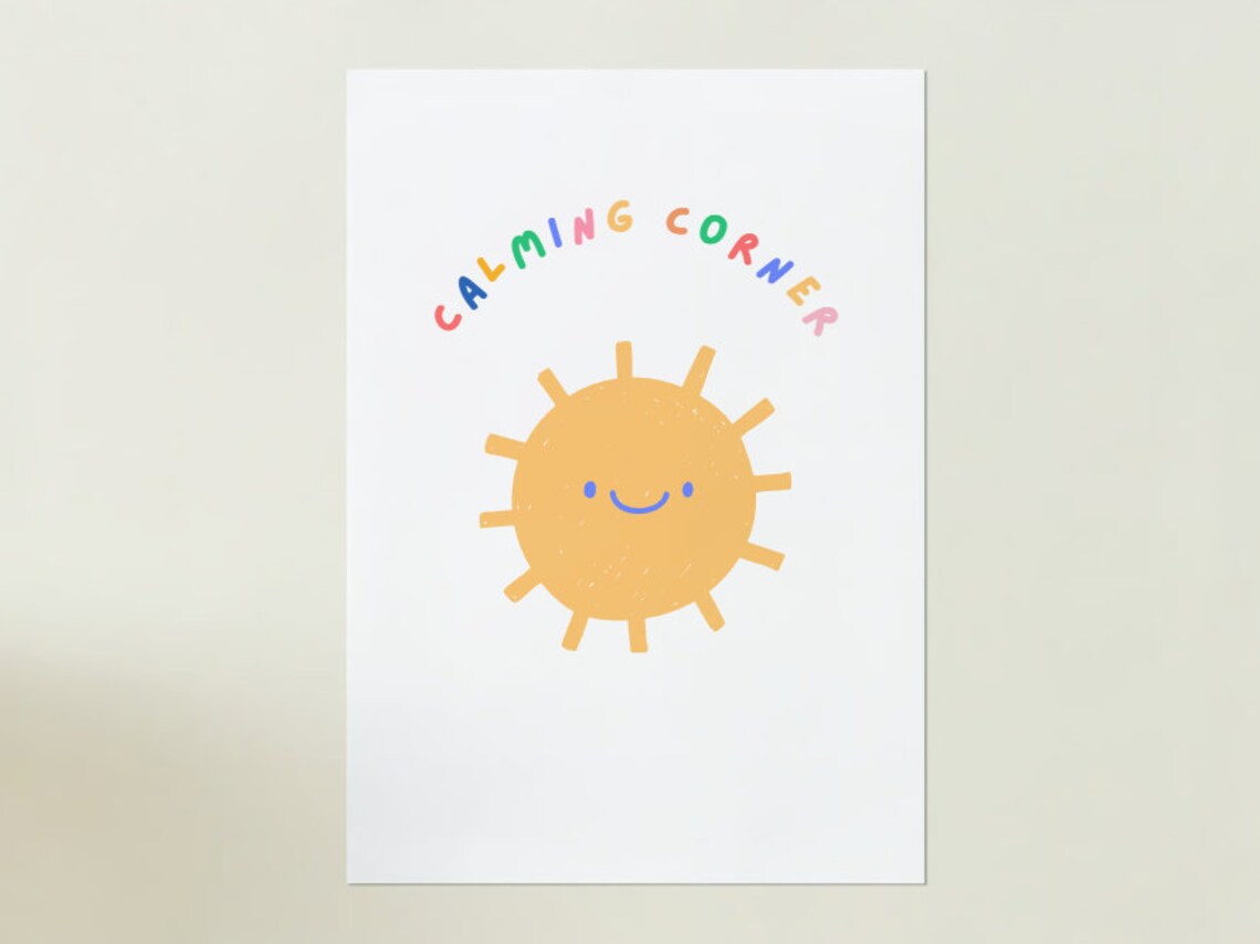 Nursery / Classroom Feelings Poster Bundle. Calming Corner Posters ...