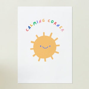 Nursery / Classroom Feelings Poster Bundle. Calming Corner Posters ...