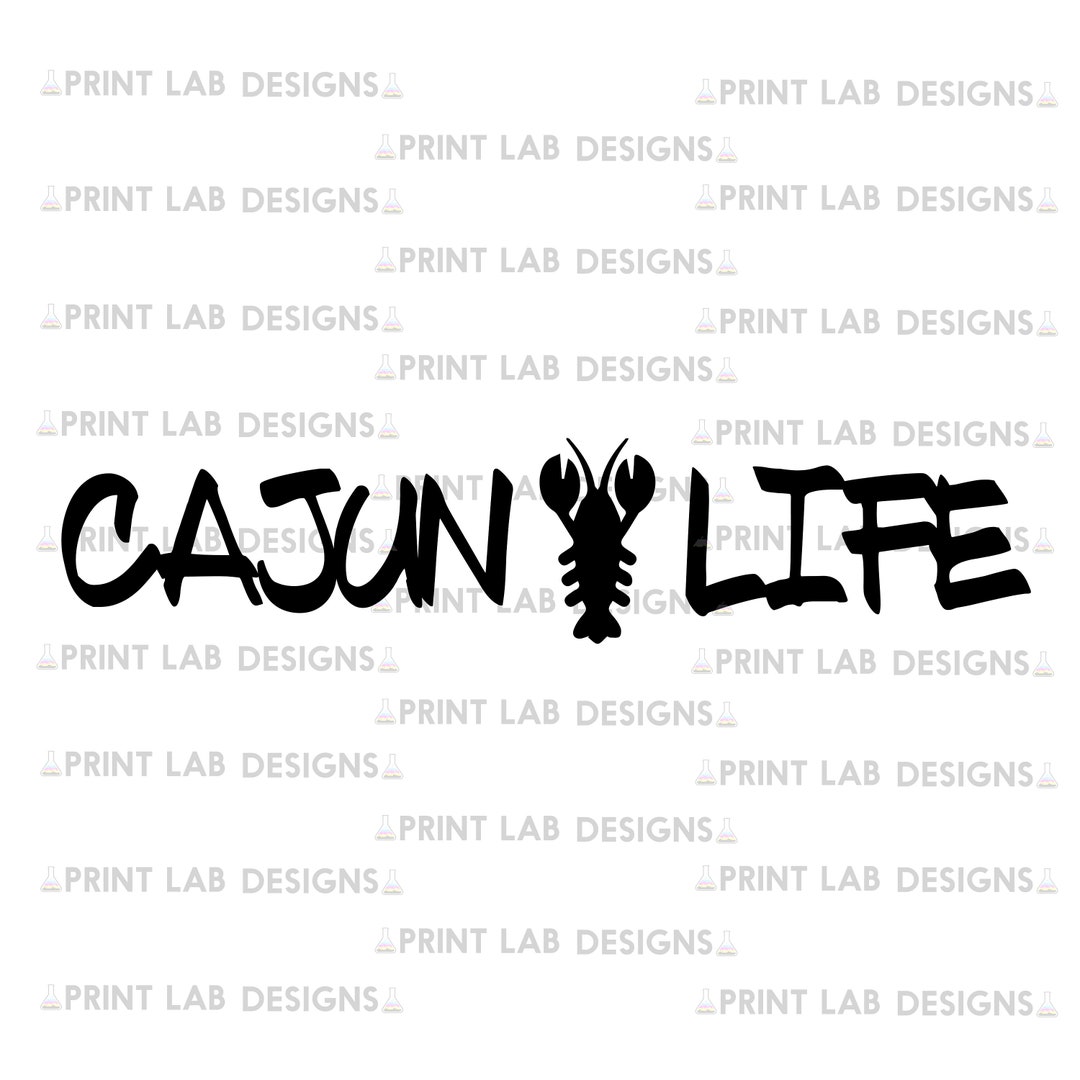 Cajun Life - Etsy