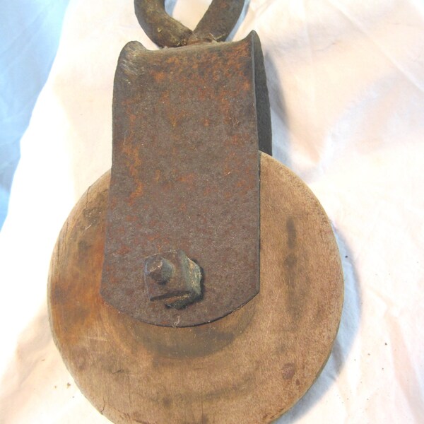 Rustic Pulley - Etsy