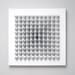 Modern Wall Art Sculpture Block Art Cubist Geometric Grid Pattern ...