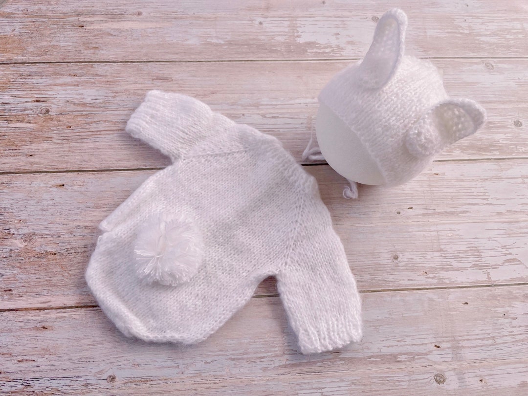 Newborn Bunny Outfit, Newborn Photo Outfit, Newborn Photography Outfit ...