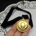 Frozen Inspired Resin Princess Anna Necklace Cosplay Jewelry: Black ...