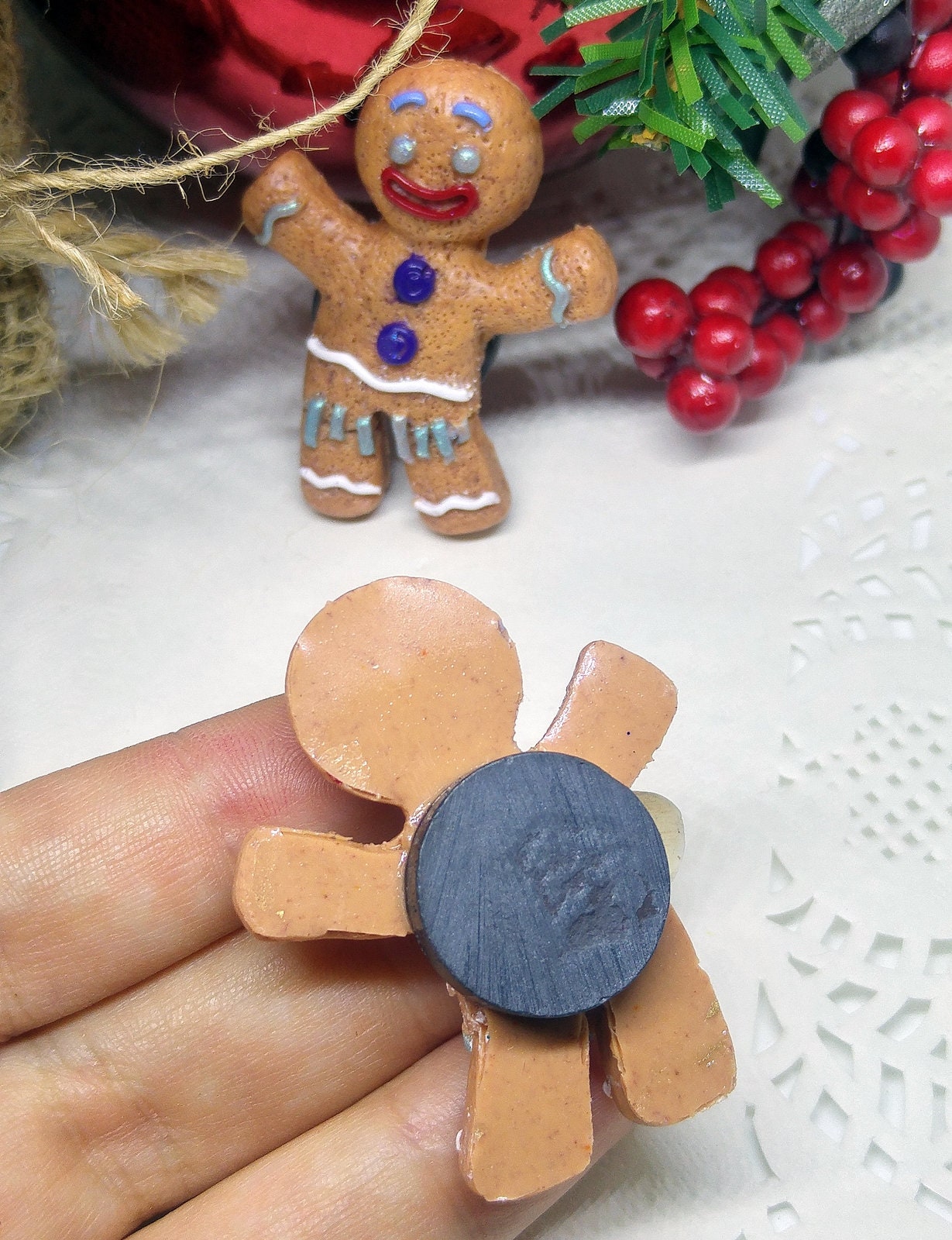 Gingy: Shrek-inspired Gingerbread Man Fridge Magnet - 1 Piece - Etsy