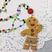 Gingy: Shrek-inspired Gingerbread Man Long Necklace With Crystal Beads ...
