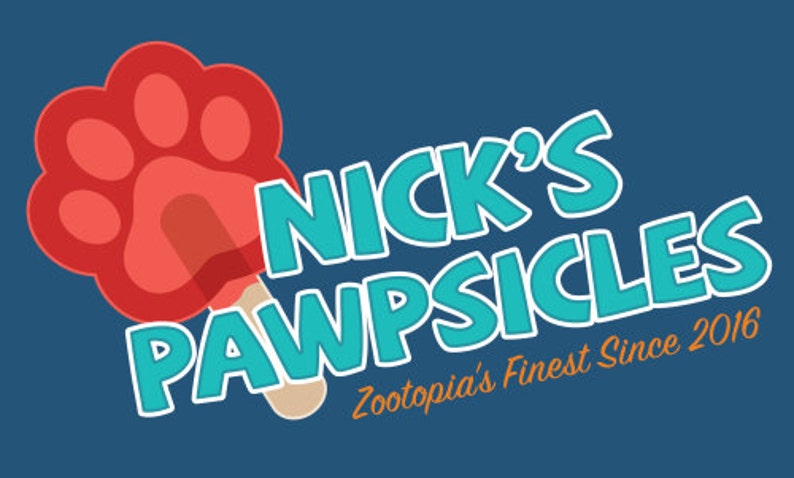 Nick Wilde's Pawpsicle From Zootopia Resin Replica - MADE TO ORDER - Etsy