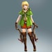 Hyrule Warriors Legends, Linkle Cosplay: Choker + 4 Pyramid Resin Gems ...