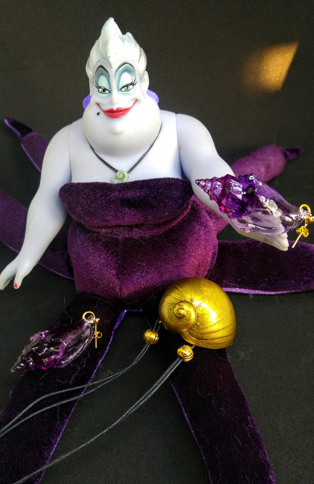 Ursula's Shell Necklace and Earrings - Sea Witch From the Little ...