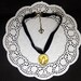 Frozen Inspired Resin Princess Anna Necklace Cosplay Jewelry: Black ...