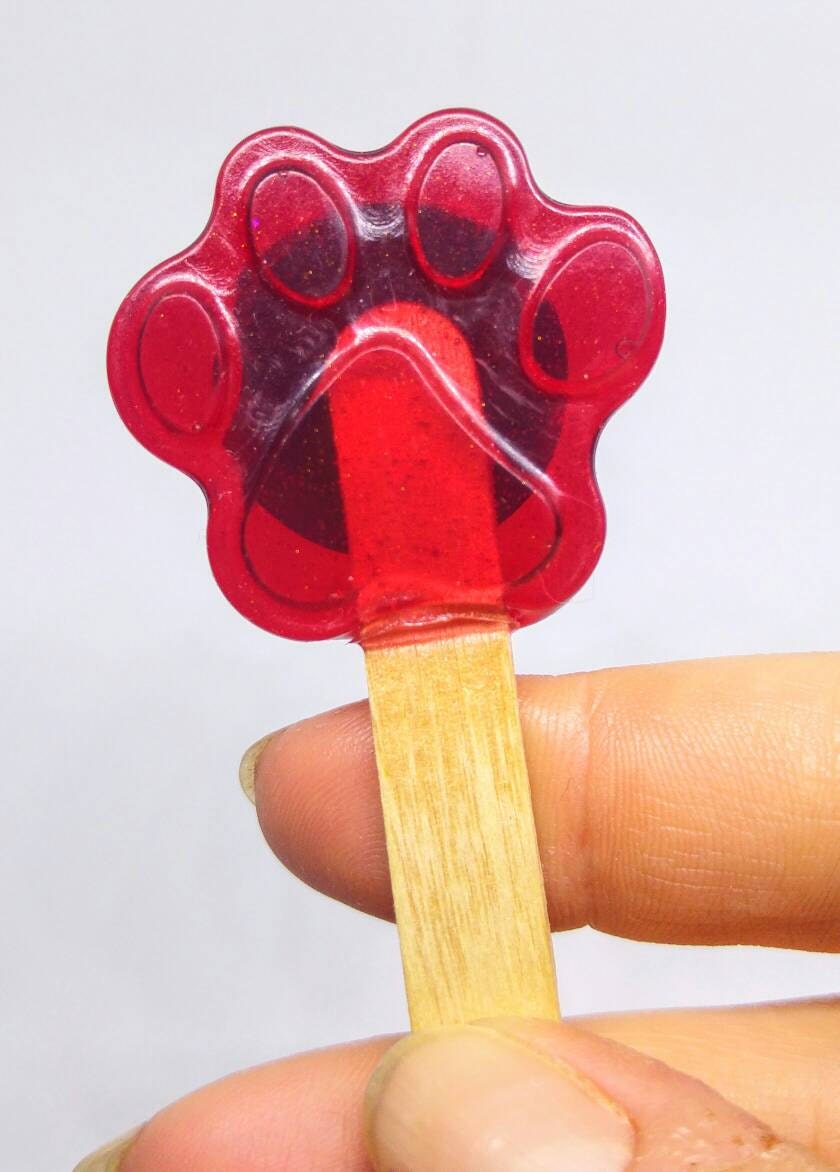 Nick Wilde's Pawpsicle From Zootopia Fridge Magnet, Red Popsicle Resin ...