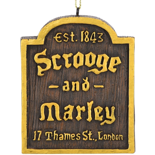 Scrooge Ornament - Etsy