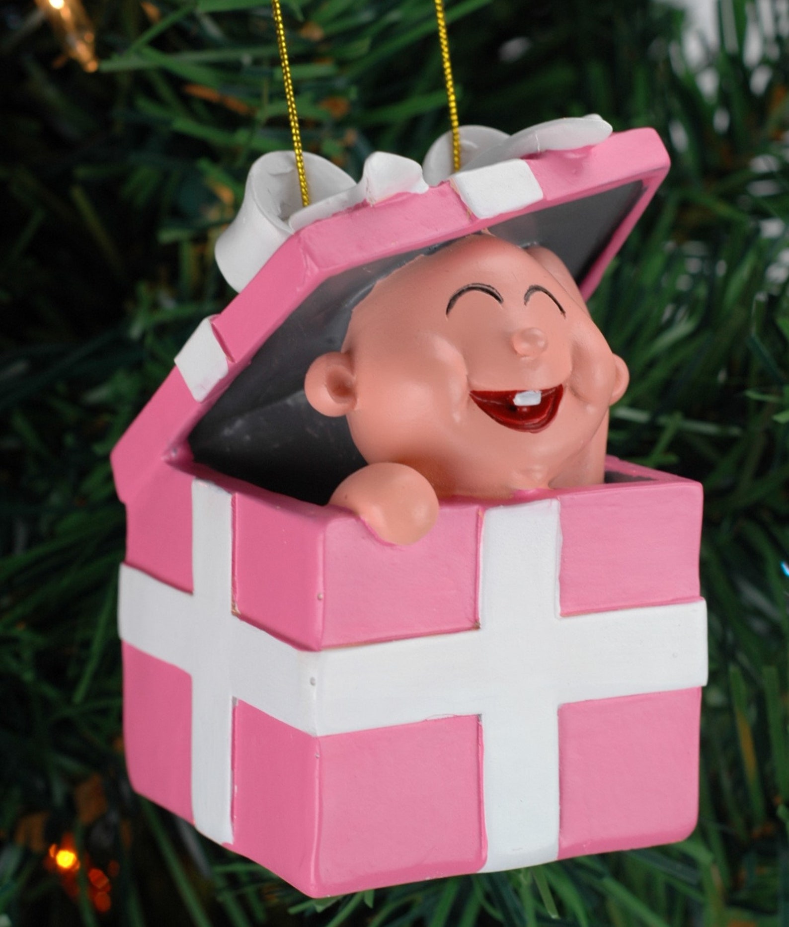 Tree Buddees Babys First Christmas Present Ornament - Etsy