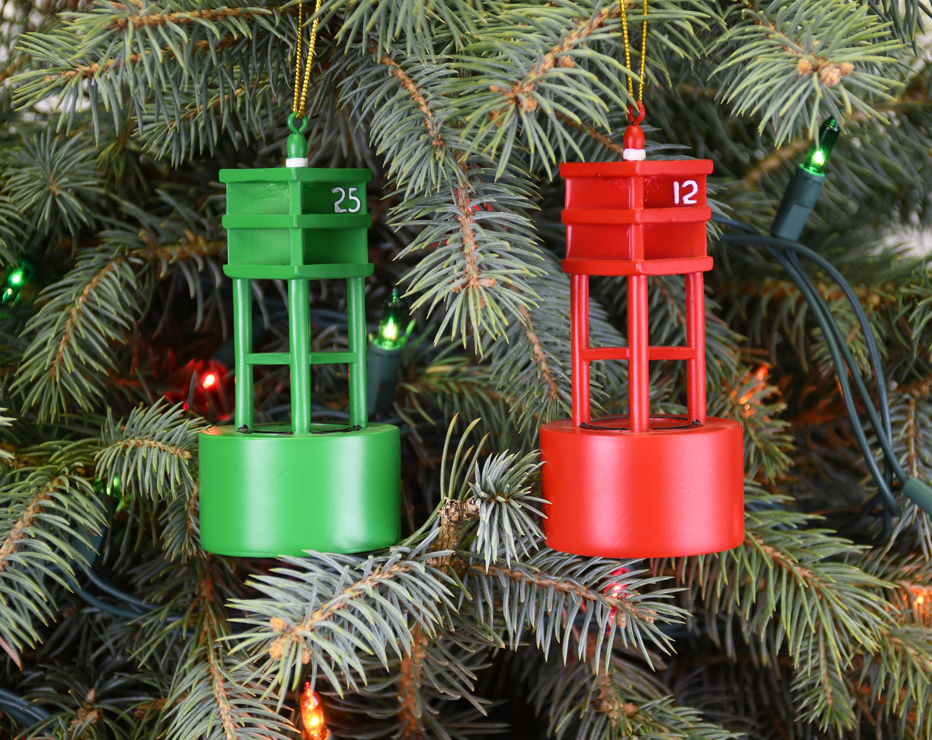 Tree Buddees Port and Starboard Channel Markers Sailing / | Etsy