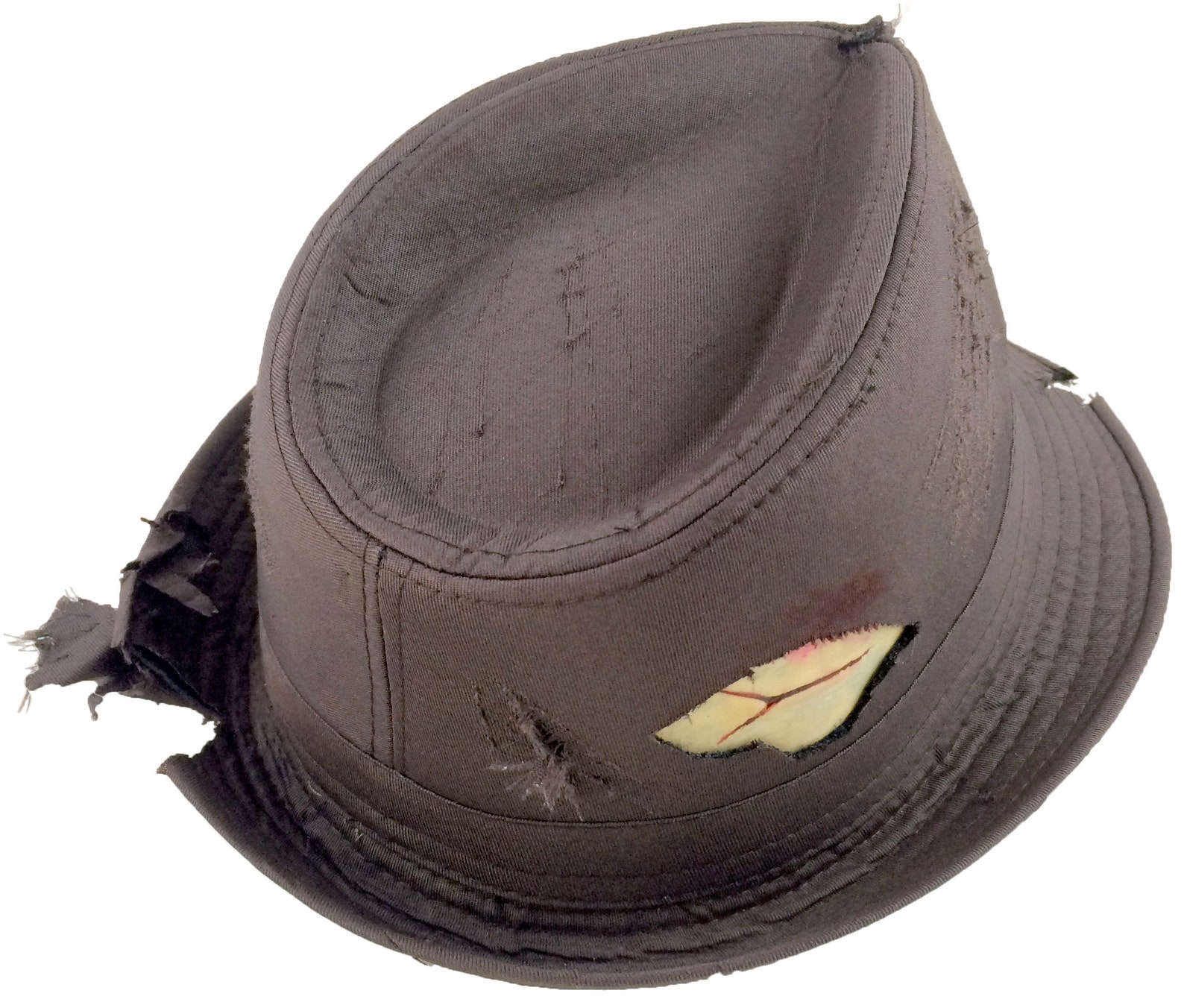 Bloody Dirty Dismantled Fedora Zombie / Dead Mans Hat | Etsy