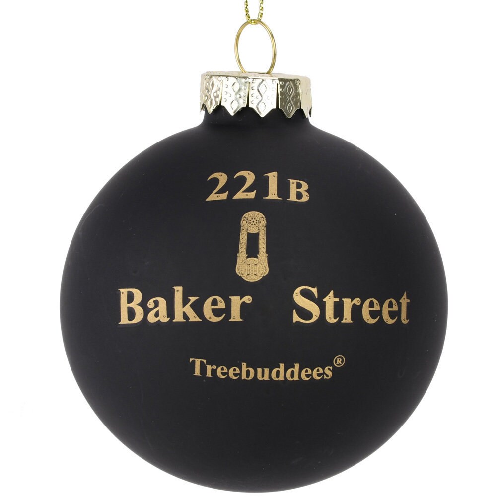 Tree Buddees 221B Baker Street Sherlock Holmes Christmas | Etsy