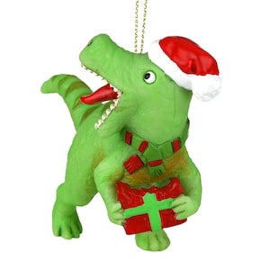 Tree Buddees Xmas Rex Christmas T-rex Dinosaur Ornament - Etsy