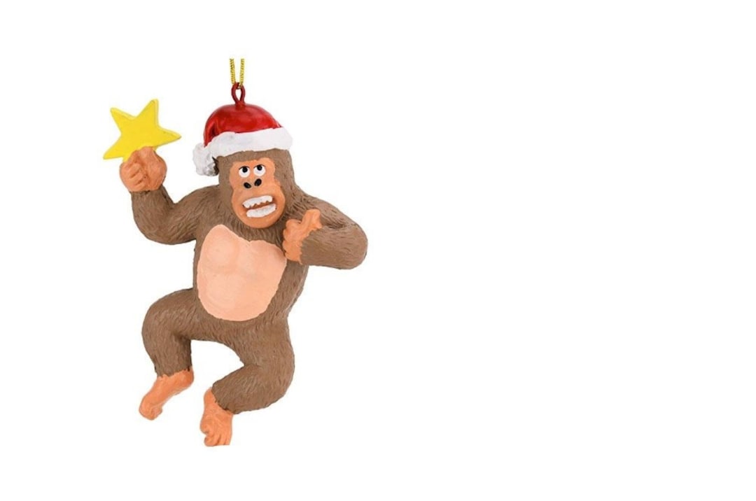 Tree Buddees King Kong Climbing the Tree Large Christmas Ornament - Etsy