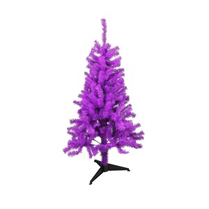 Tree Buddees Purple Halloween/christmas Tree 4 Feet Tall Decoration - Etsy