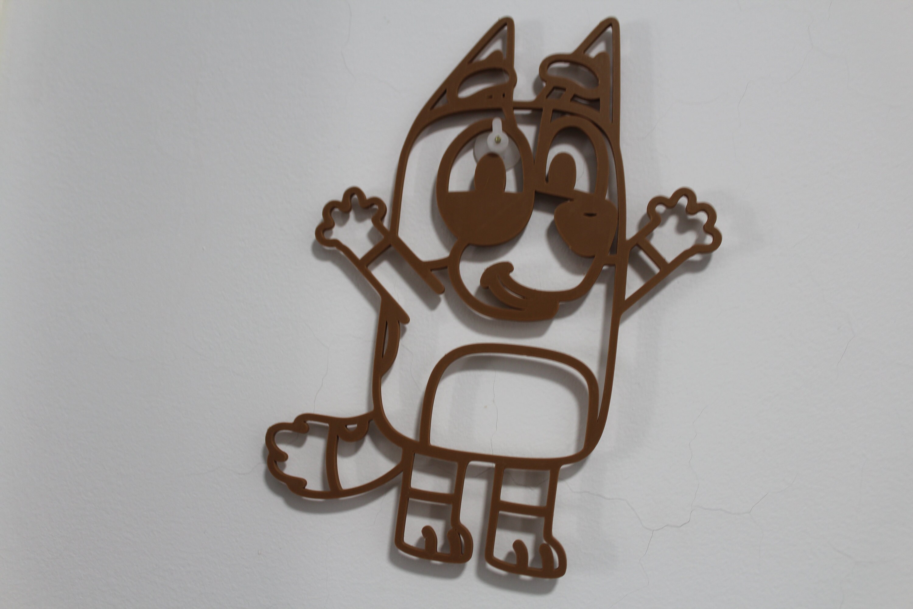 Bluey Wallart 2D Print in 3D - Etsy