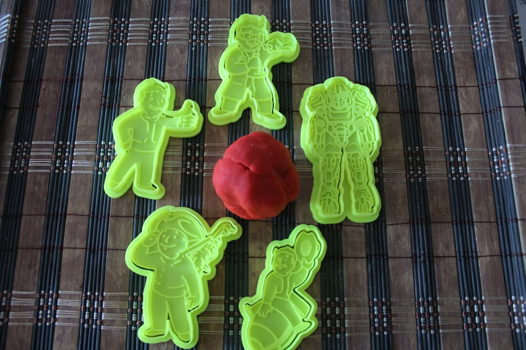 Cookie Cutter Fallout Vault Boy Pip Boy 3D - Etsy