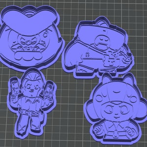 Brawl Stars Cookie Cutters Characters Video Game Cookie Cutters - Etsy