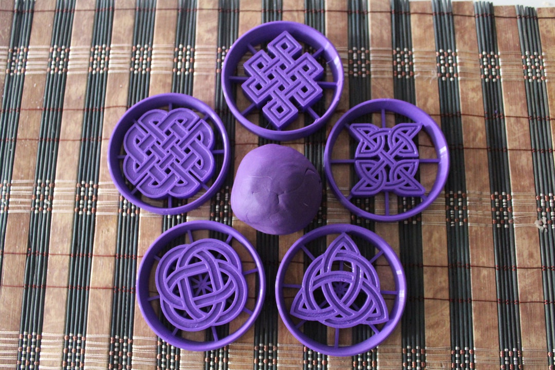 Celtic Wicca Wicka Symbols Cookie Cutters Clay - Etsy