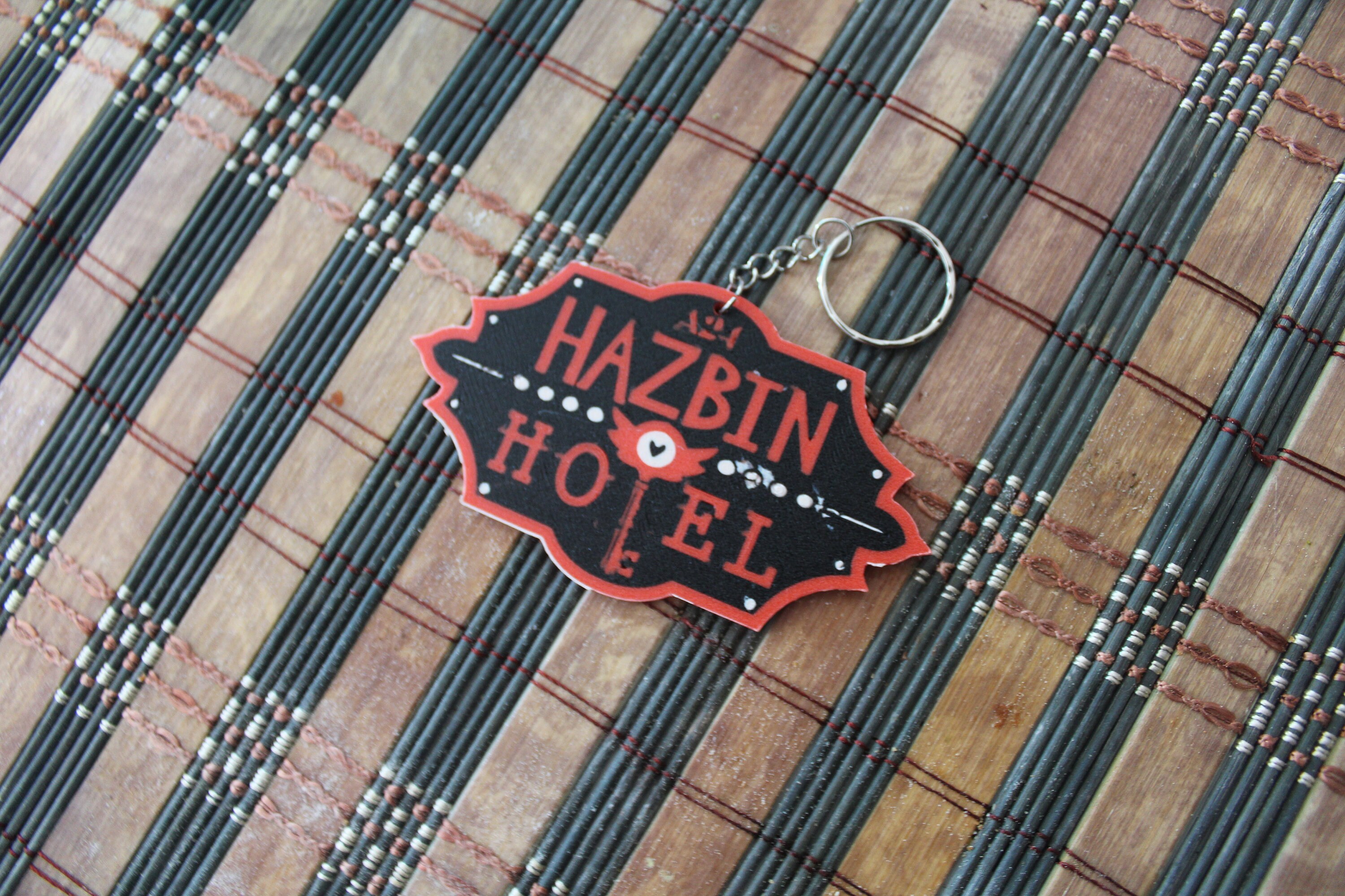 Hazbin Hotel Full‑color 3D Logo – Wall Accent / Fan Decor - Etsy