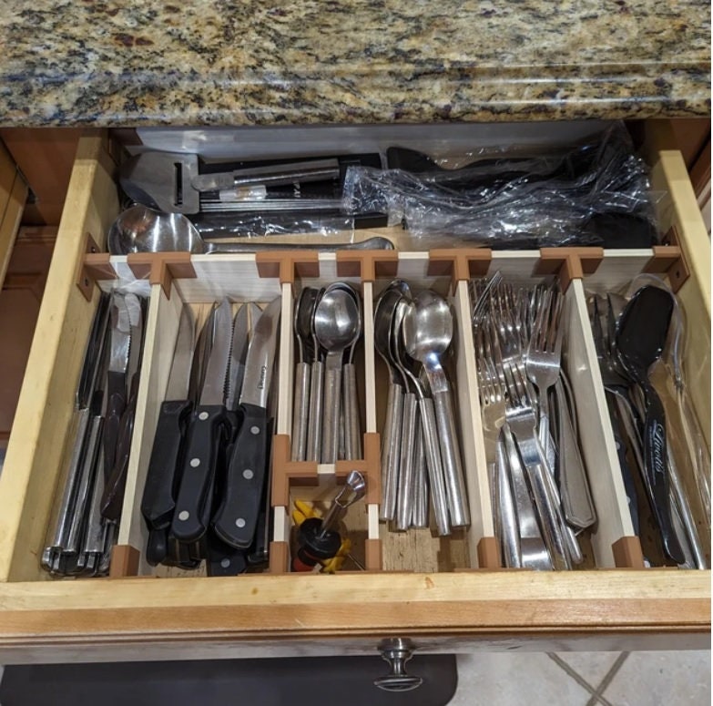 3D Printed Kitchen Drawer Organizers – Fits 5.5mm | 7.5mm ...