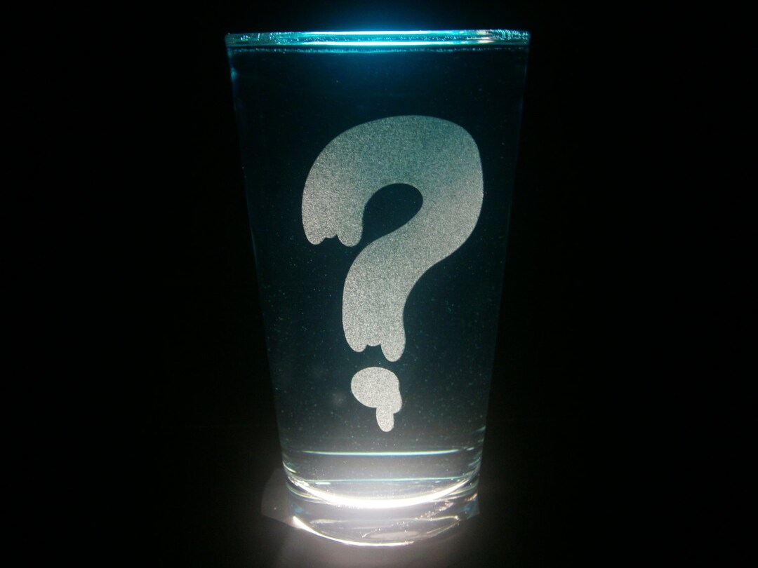 Mystery Shack Question Mark Pint Glass - Etsy