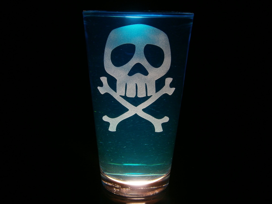 Captain Harlock Pint Glass - Etsy