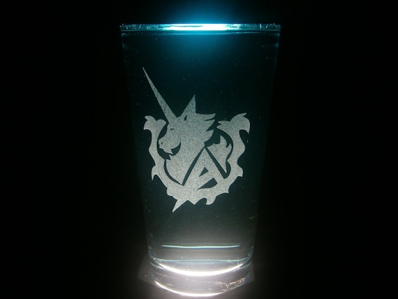 Vist Foundation Mobile Suit Gundam Unicorn Pint Glass - Etsy UK