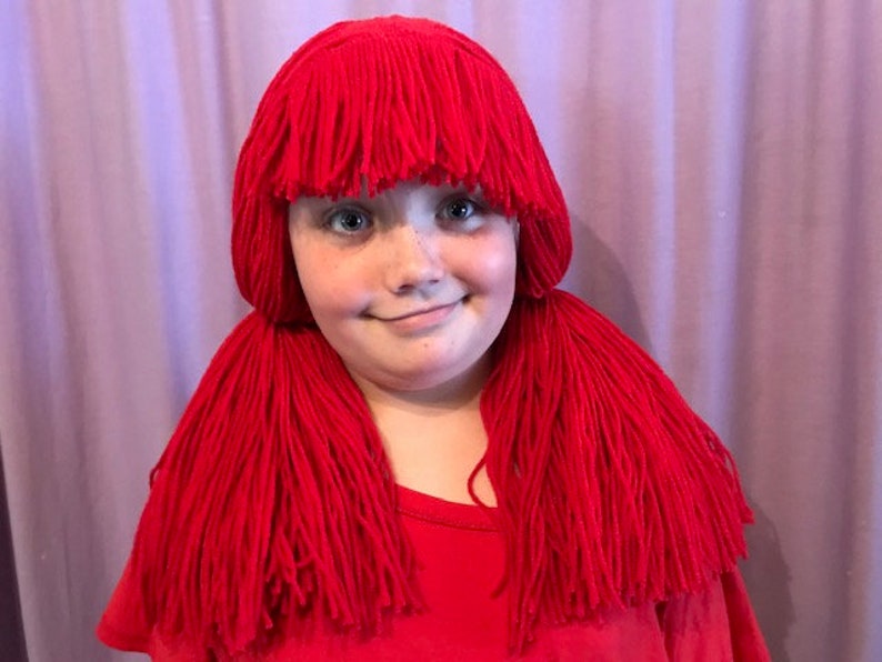 Raggedy Ann Costume Wig Ragdoll Costume Wig Ragdoll Yarn - Etsy