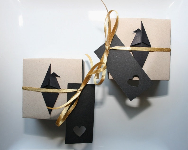 Origami Crane Gift Boxes.Handmade Gift Box.Wedding gift | Etsy