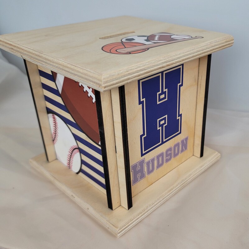 Sports Piggy Bank - Etsy