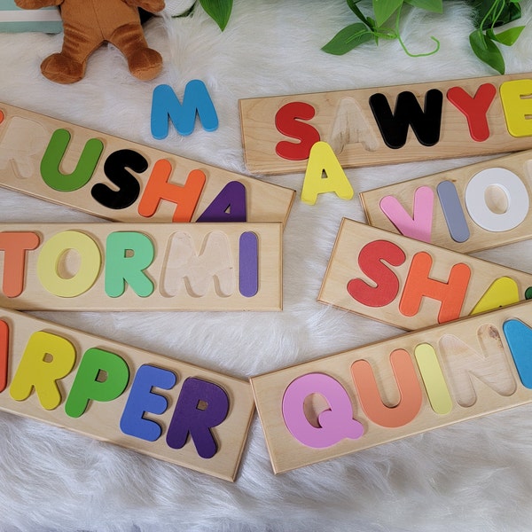 Name Puzzles - Etsy