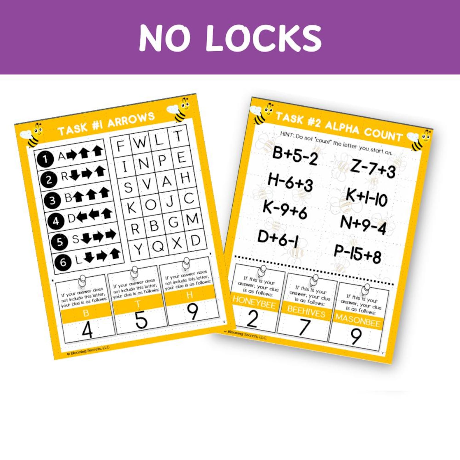 Fall Garden Escape Room | Printable Children's Game | Escape Room for ...