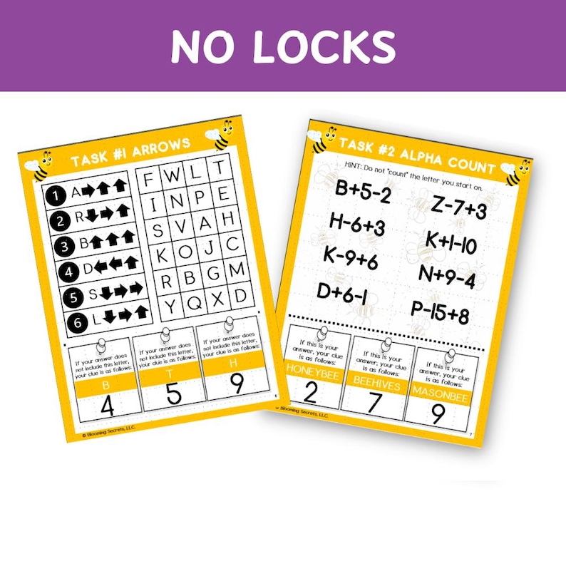 Fall Garden Escape Room | Printable Children's Game | Escape Room for ...