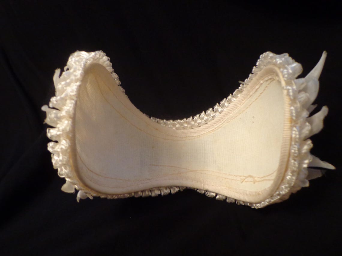 VINTAGE Small Formal White Hat - Etsy