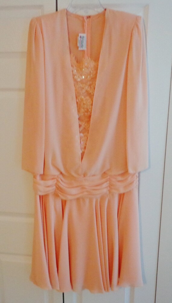 Miss Elliette Formal Dress from the 1980s - Gem