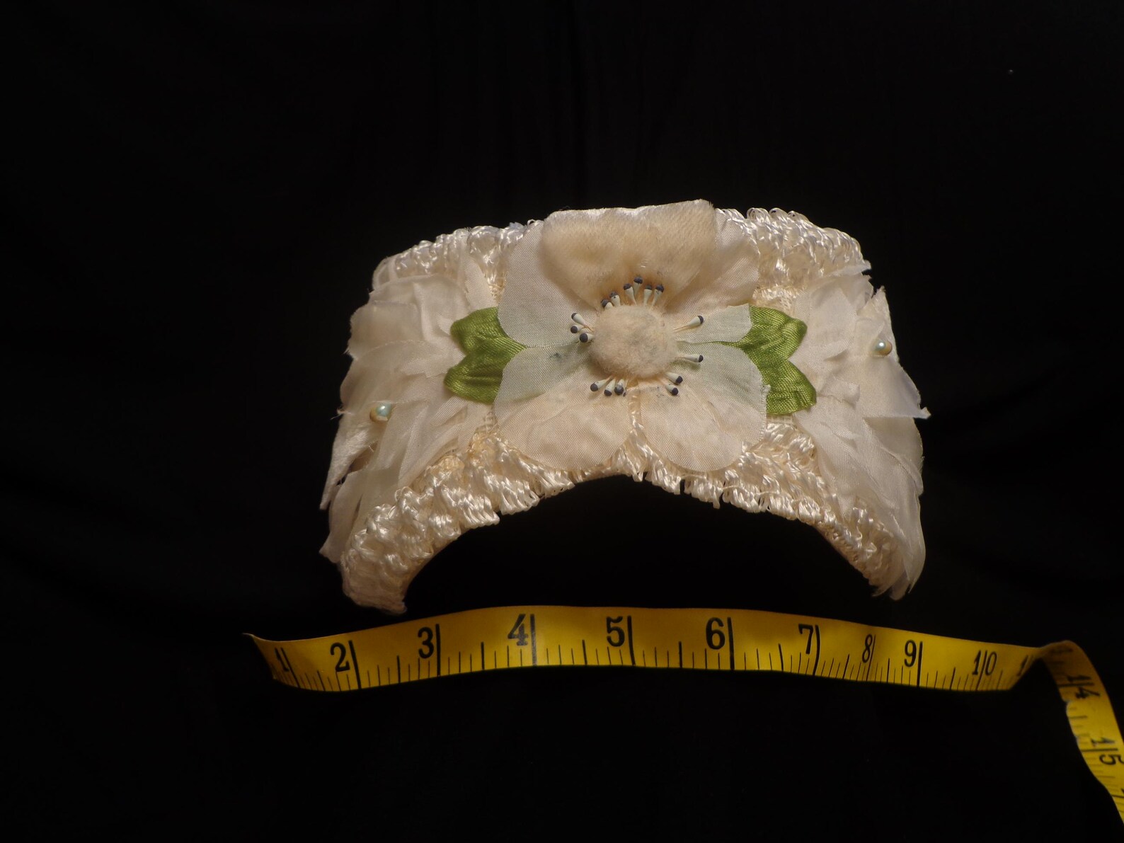 VINTAGE Small Formal White Hat - Etsy