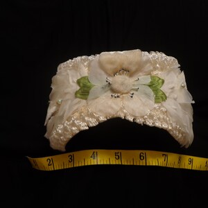 VINTAGE Small Formal White Hat - Etsy