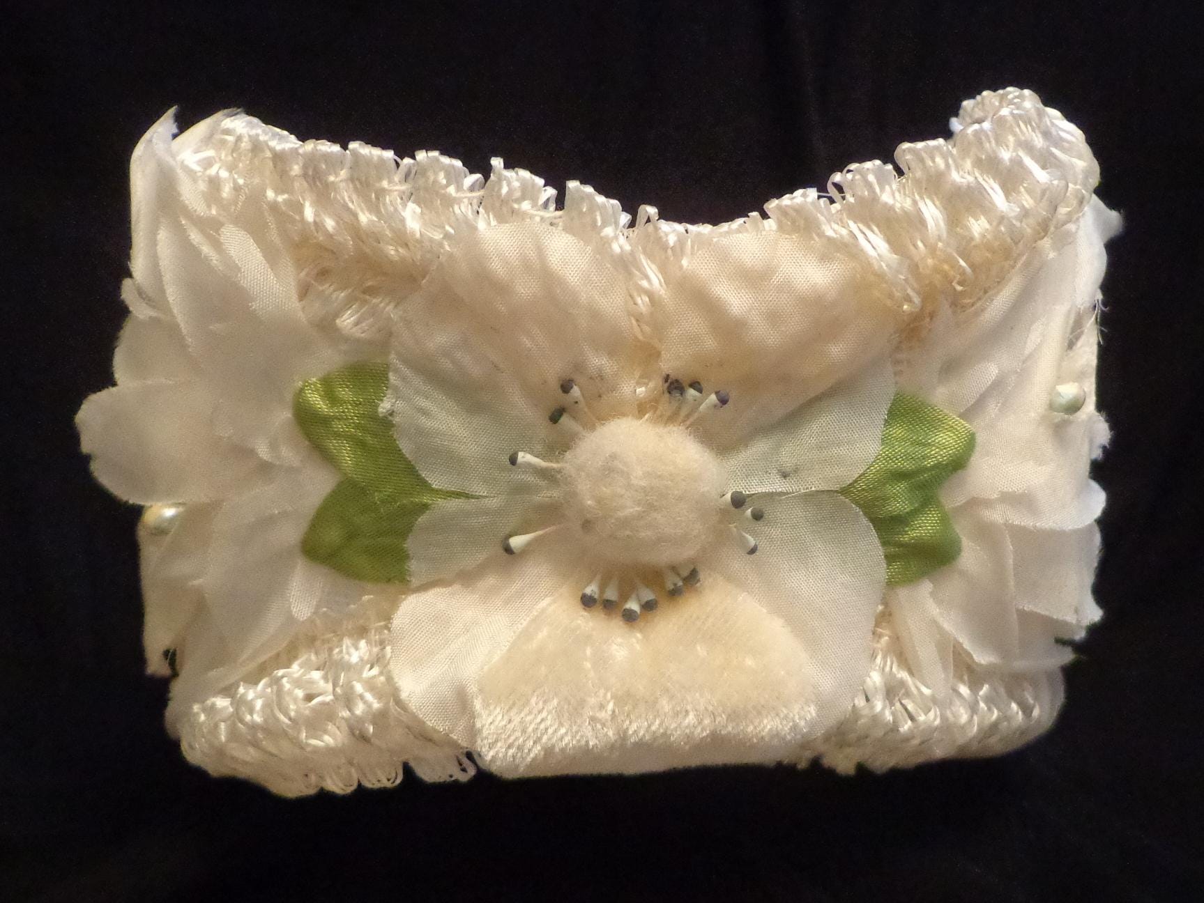 VINTAGE Small Formal White Hat - Etsy