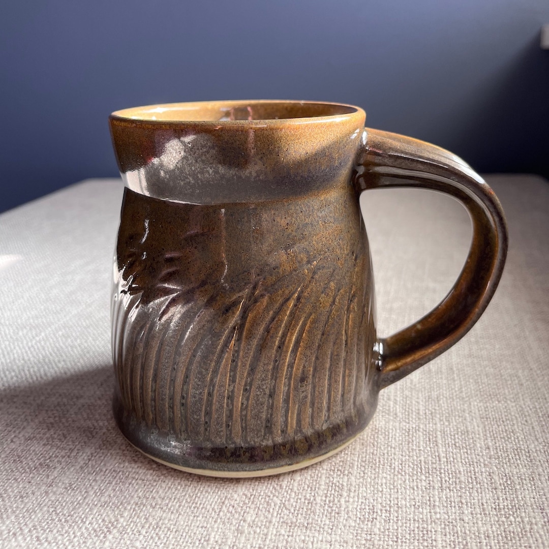 Unique Coffee Mug, Unique Coffee Cup, Earthy Coffee Mug, Handmade Mug ...