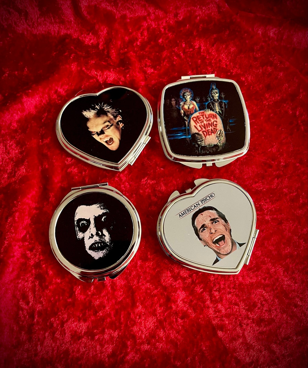 HORROR Compact Mirrors! - Etsy