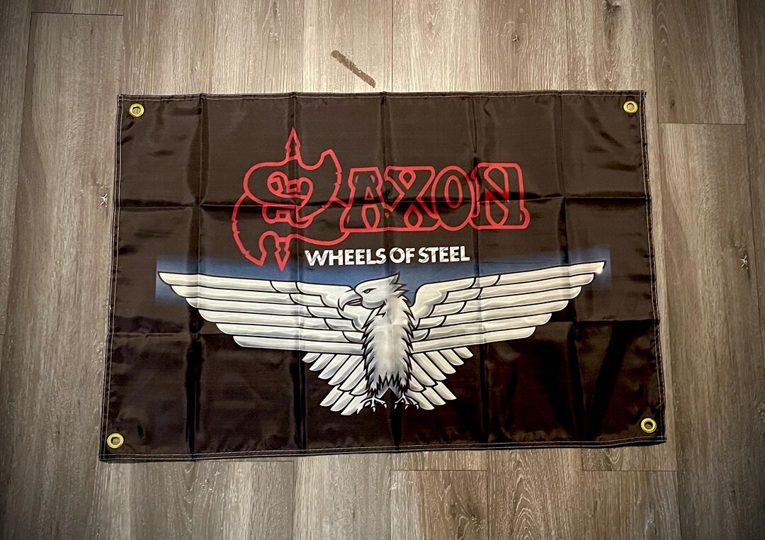 SAXON Poster Flag! - Etsy