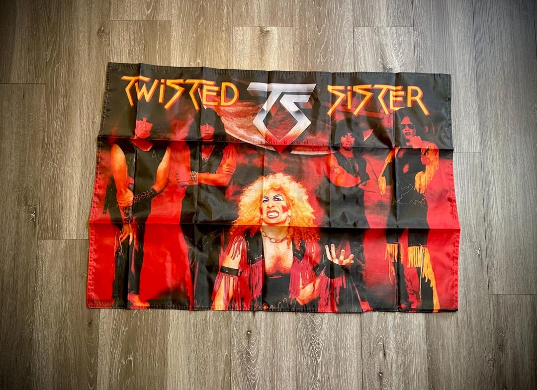 Twisted Sister Poster Flag! - Etsy
