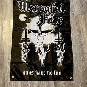 Mercyful Fate NUNS Poster Flag! - Etsy
